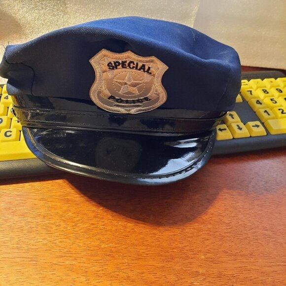 Accessories | New Vintage Special Police Officer Cap Outdoor Logo Navy ...